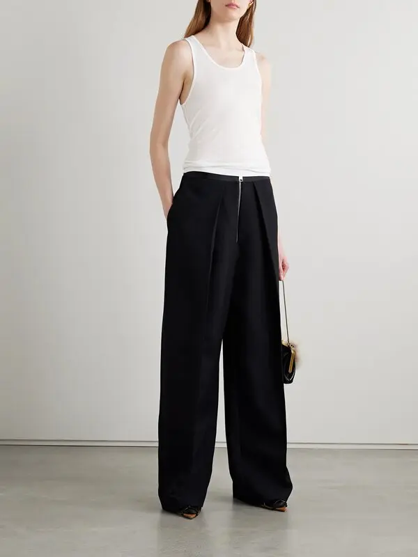 Khaite Johnnie Ribbed-knit Tank