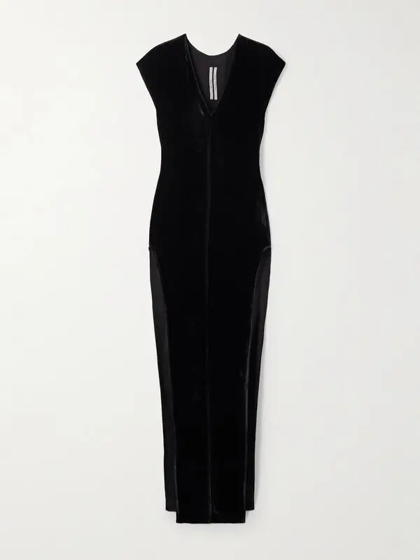 Rick Owens Arrowhead Velvet Gown