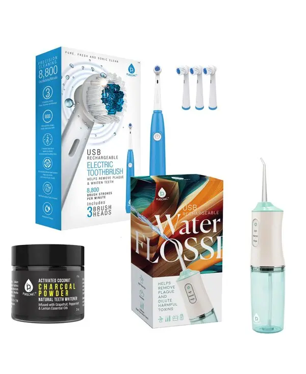 PURSONIC Complete Dental Care Power Pack - Multicolor