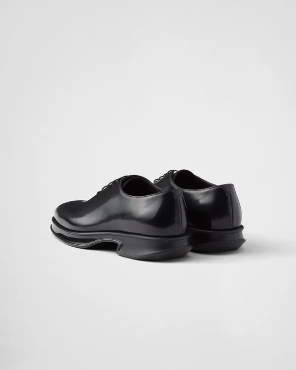 dark colors dress to impress Prada Stomper Dress Shoe – Justin Reed main image 1