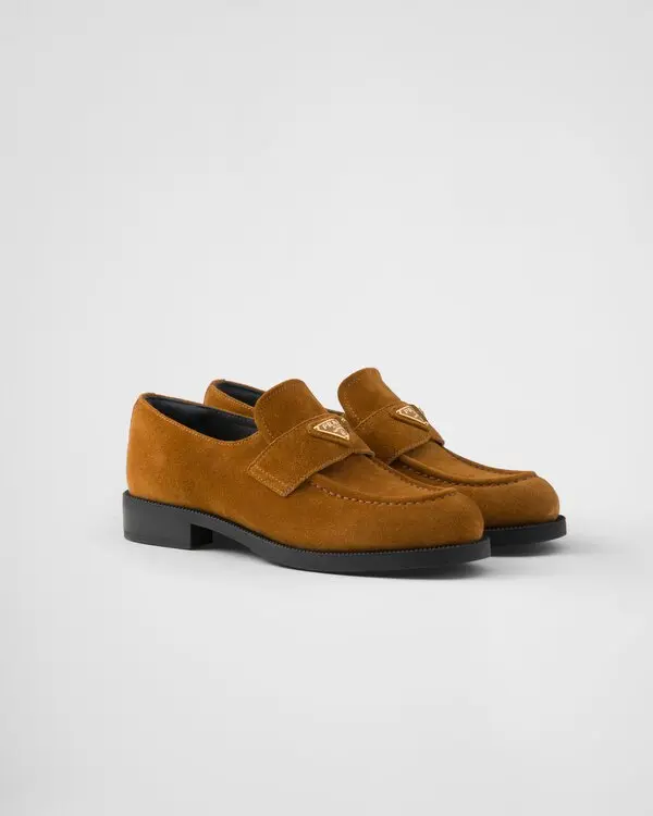 Prada Suede Loafers