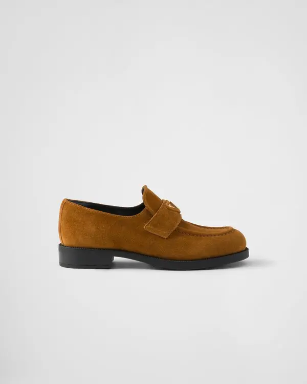 Prada Suede Loafers