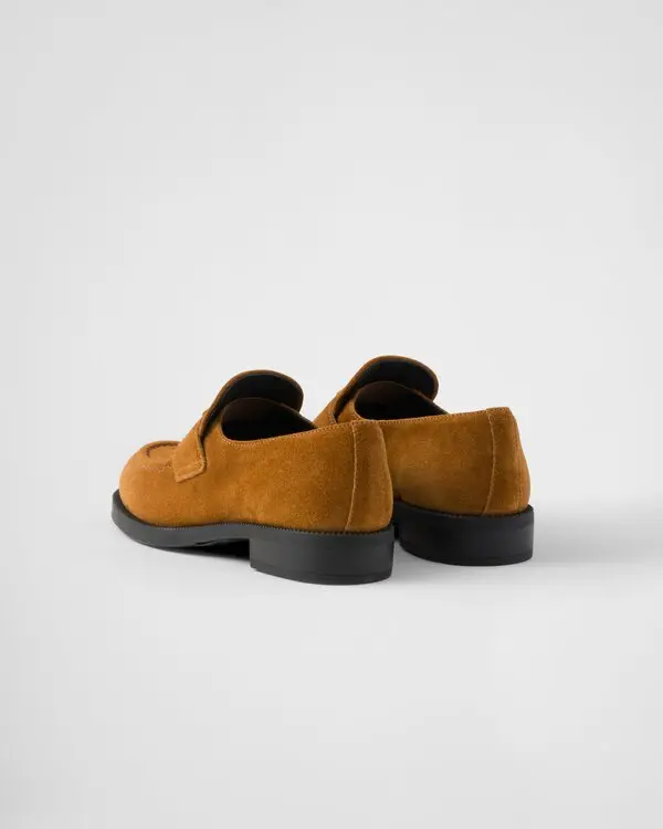 Prada Suede Loafers
