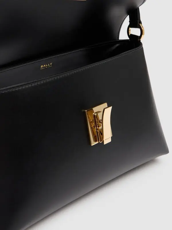 Bally Ollam Pocket Leather Shoulder Bag