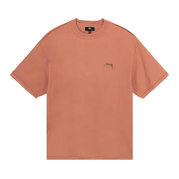 StÜssy Pigment Dyed Inside Out Crew - Orange