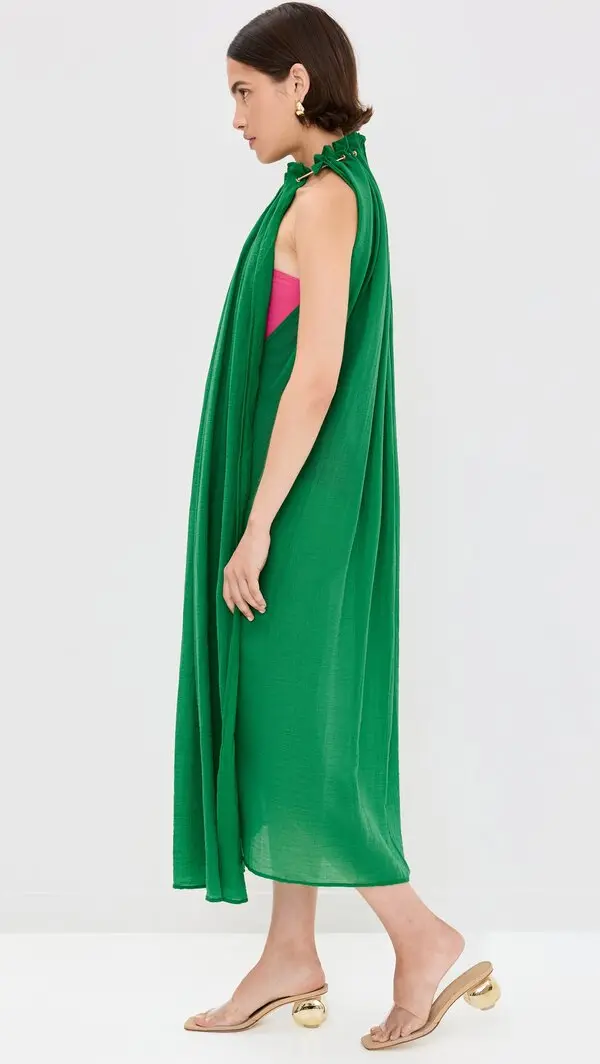 Cult Gaia Ree Coverup In Malachite - 50% Off | Editorialist