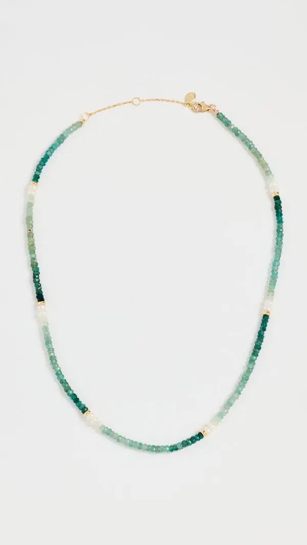 Shashi Odessa Pearl And Necklace