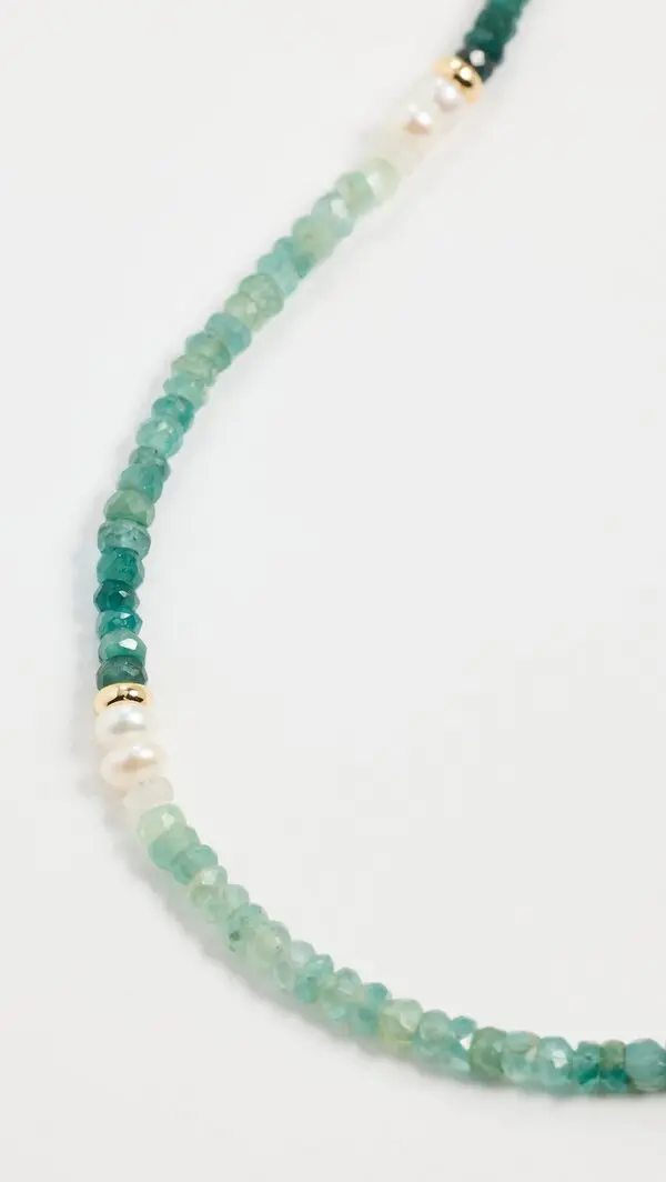 Shashi Odessa Pearl And Necklace