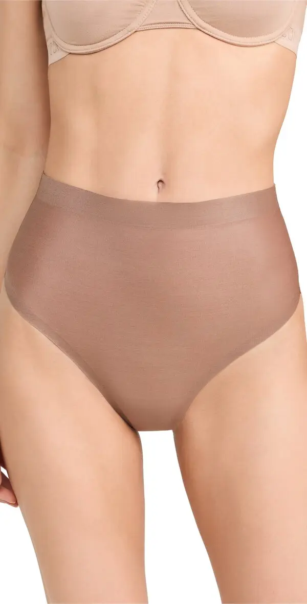 Spanx Shape Sheer Control Thong - Cafe Au Lait
