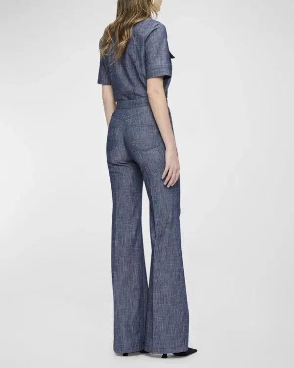 CALLAS MILANO Vesper Stretch Denim Shirt