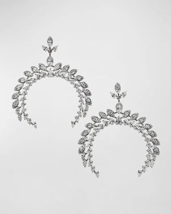 Messika 18k Diamond Earrings - White Gold