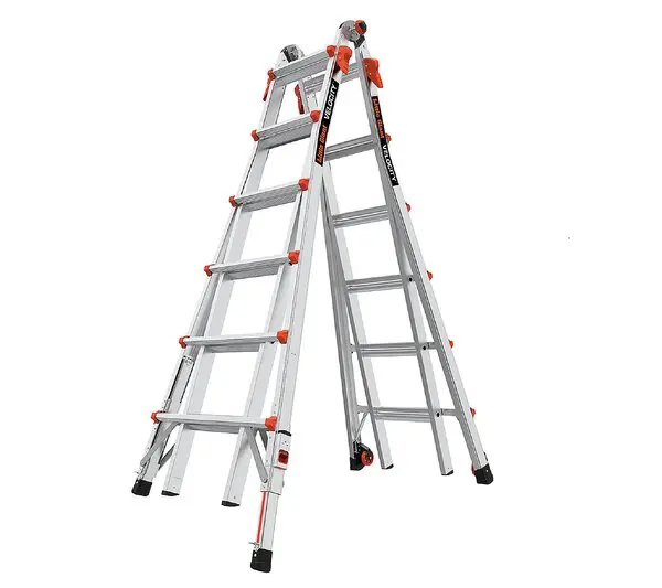 LITTLE GIANT 26' Multi-position Ladder W/ratche T Levelers - One-color
