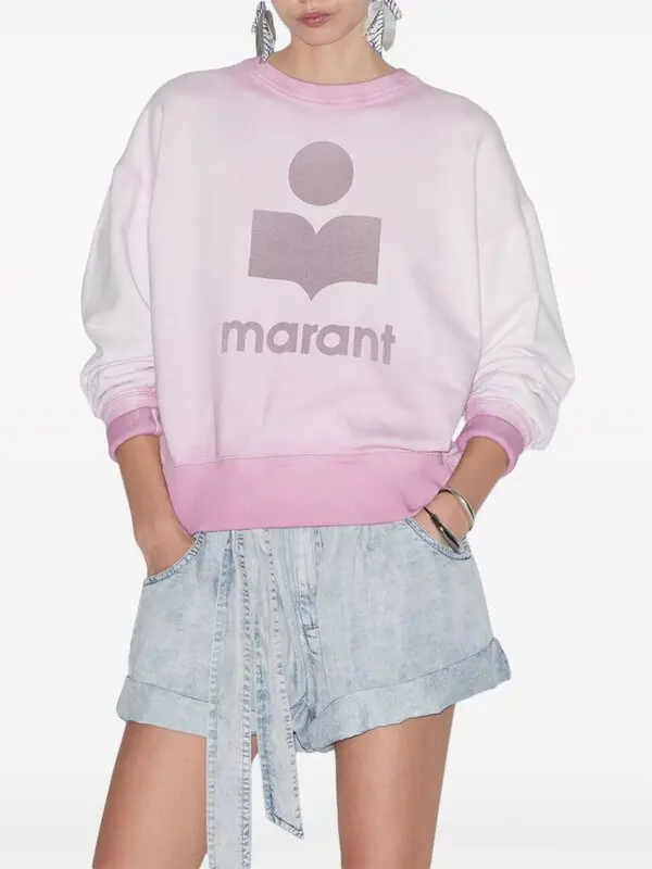 MARANT ETOILE Mobyli Logo-print Sweatshirt