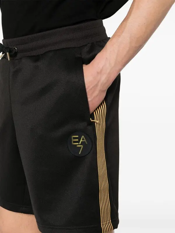 Emporio Armani Logo-patch Shorts