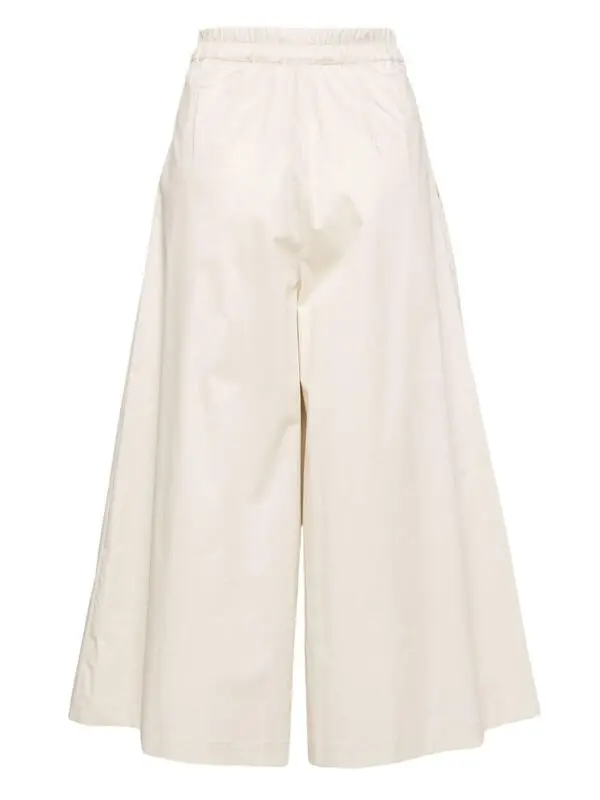Fedeli Cropped Wide-leg Trousers