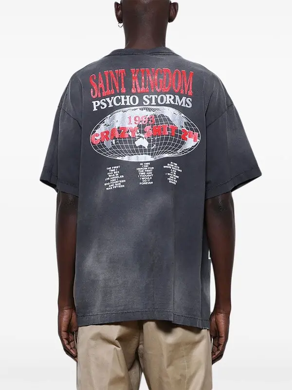 SAINT MXXXXXX Saint Kindgom Cotton T-shirt