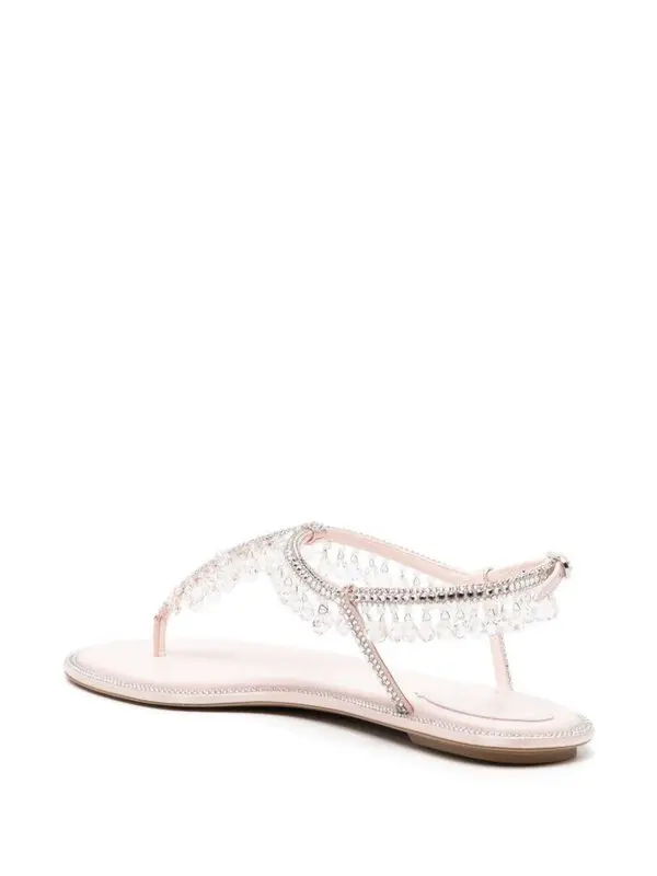 Rene Caovilla Chandelier Sandals - Pink