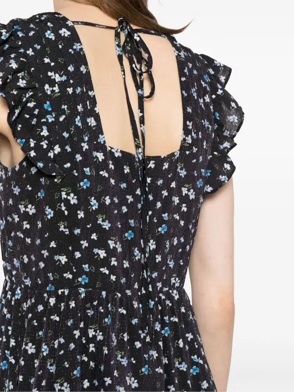 B+AB Floral-print Midi Dress
