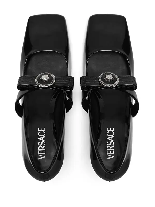 Versace 55mm Ribbon Pumps