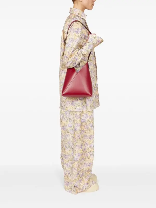 MAISON MARGIELA Small Fortune Cookie Shoulder Bag - Red
