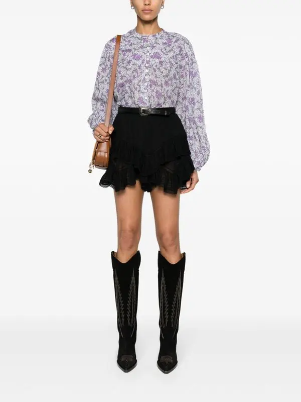 MARANT ETOILE Salika Abstract-print Blouse
