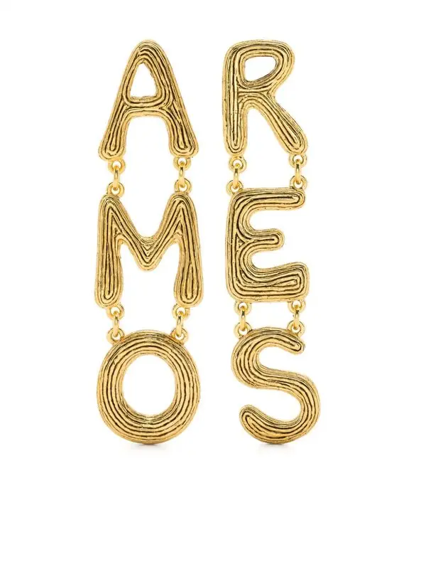 AURÉLIE BIDERMANN Amaite Drop Earrings - Gold