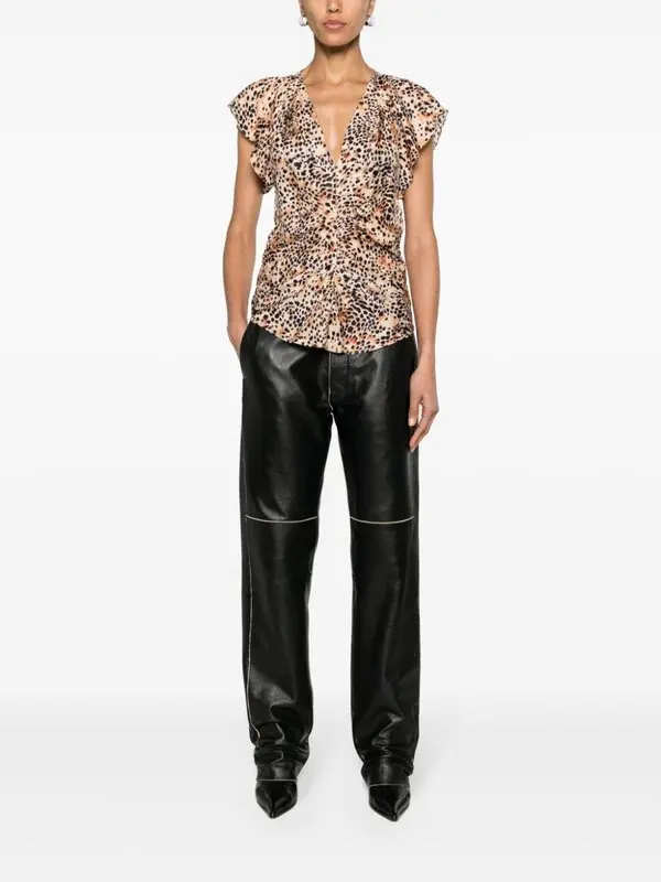 Isabel Marant Étoile Lonea Blouse - Neutrals