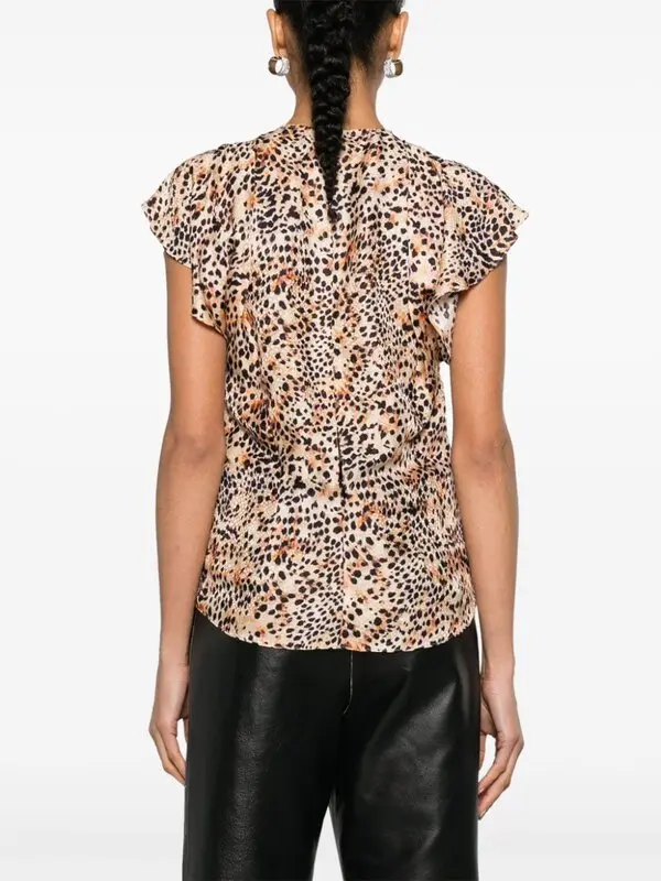 Isabel Marant Étoile Lonea Blouse - Neutrals