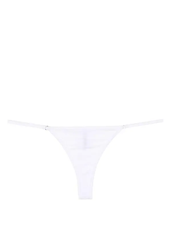 MAISON CLOSE La Femme Amazone Thong - White