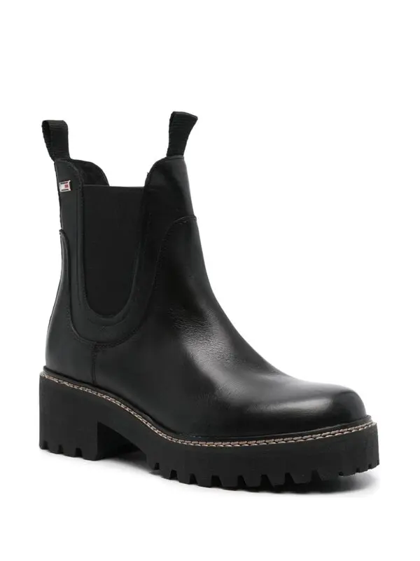 Tommy Hilfiger Leather Chelsea Boots