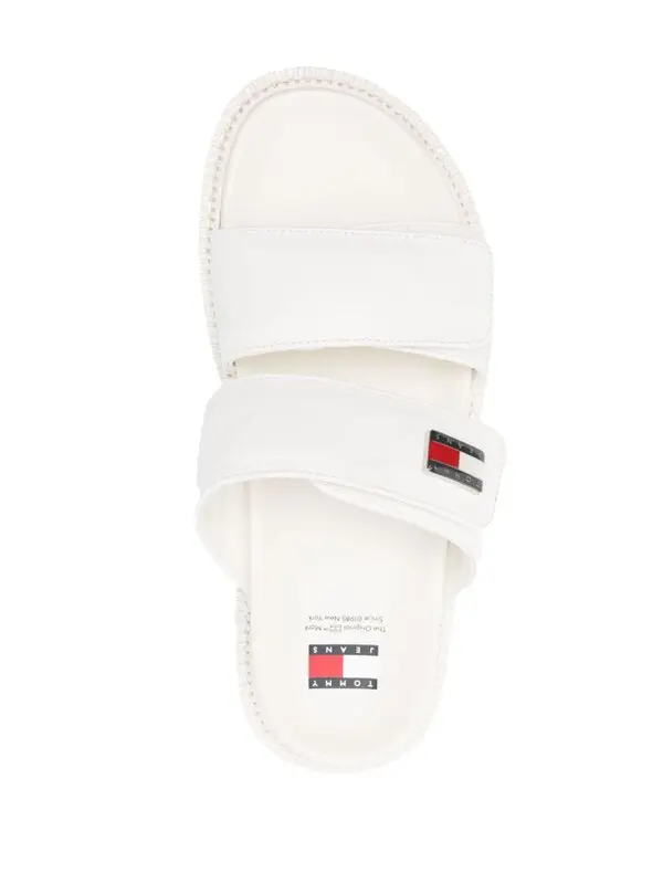 Tommy Hilfiger Logo-plaque Padded Sandals