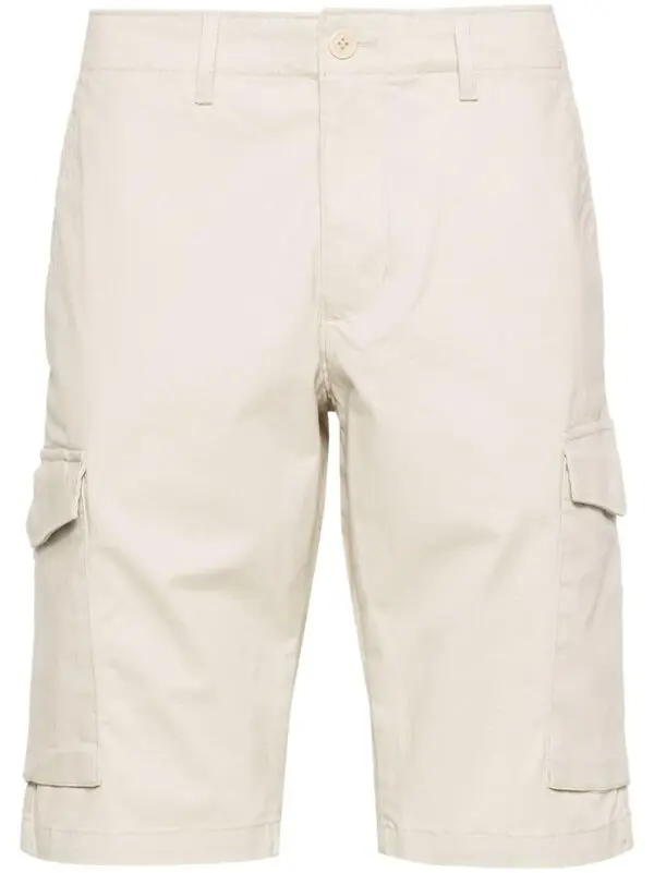 Tommy Hilfiger Straight-leg Cargo Shorts - Neutrals