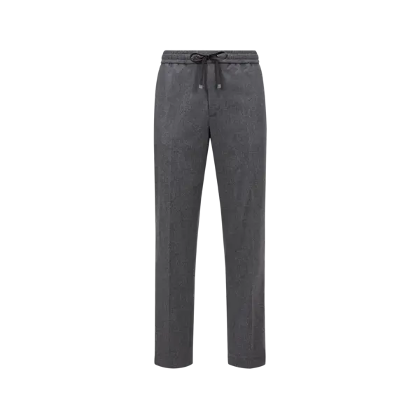 Moncler Cashmere Blend Jogging Pants - Grey