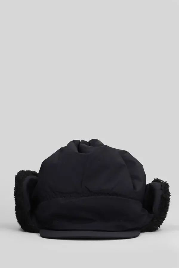 AND WANDER Trapper Hat - Black
