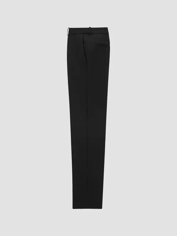 Saint Laurent Pants In Wool Gabardine