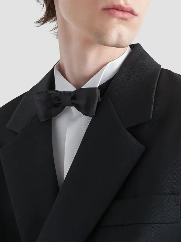 Prada Satin Bow-tie