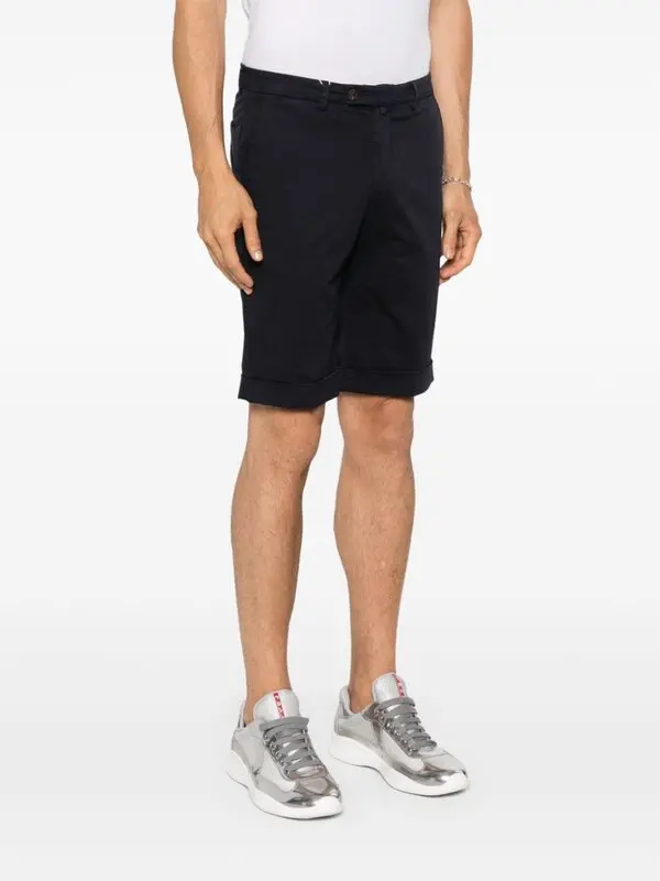BRIGLIA 1949 Twill Bermuda Shorts