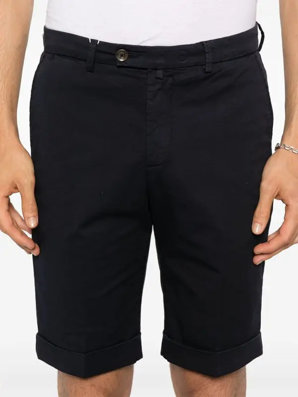 BRIGLIA 1949 Twill Bermuda Shorts