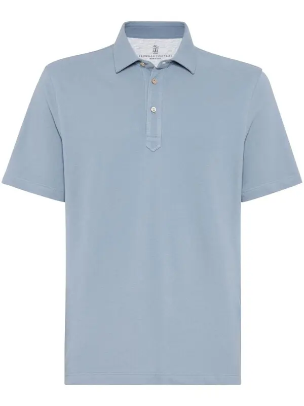Brunello Cucinelli Cotton-piqué Polo Shirt