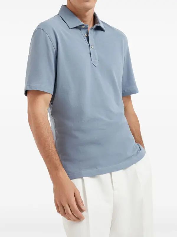 Brunello Cucinelli Cotton-piqué Polo Shirt
