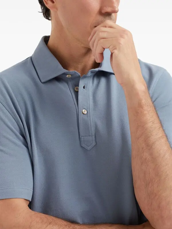 Brunello Cucinelli Cotton-piqué Polo Shirt