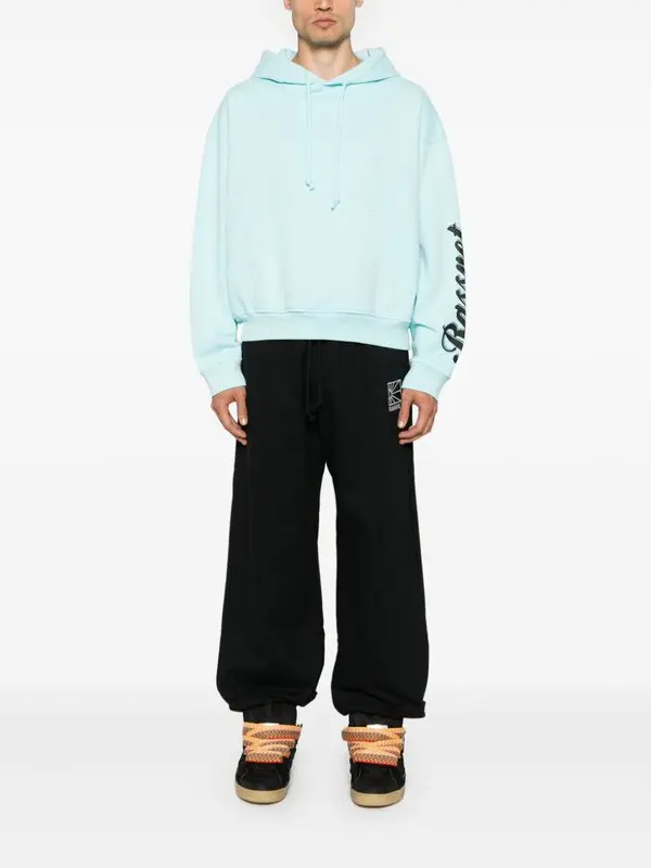 RASSVET Logo-print Cotton Hoodie