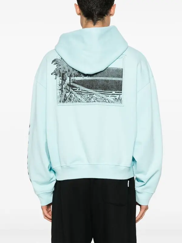 RASSVET Logo-print Cotton Hoodie