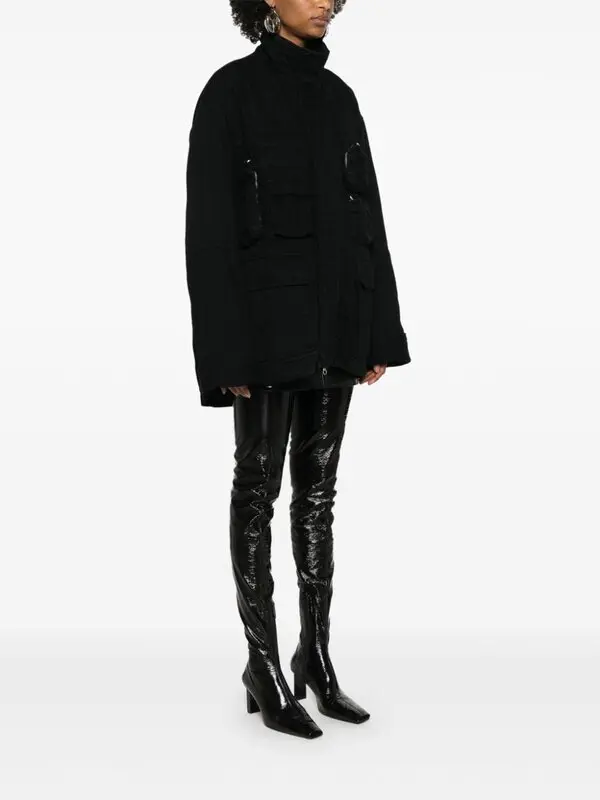 MAISON MARGIELA Cotton Denim Cargo Pocket Jacket