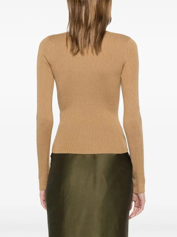 Max Mara Urlo Ribbed Sweater - Neutrals