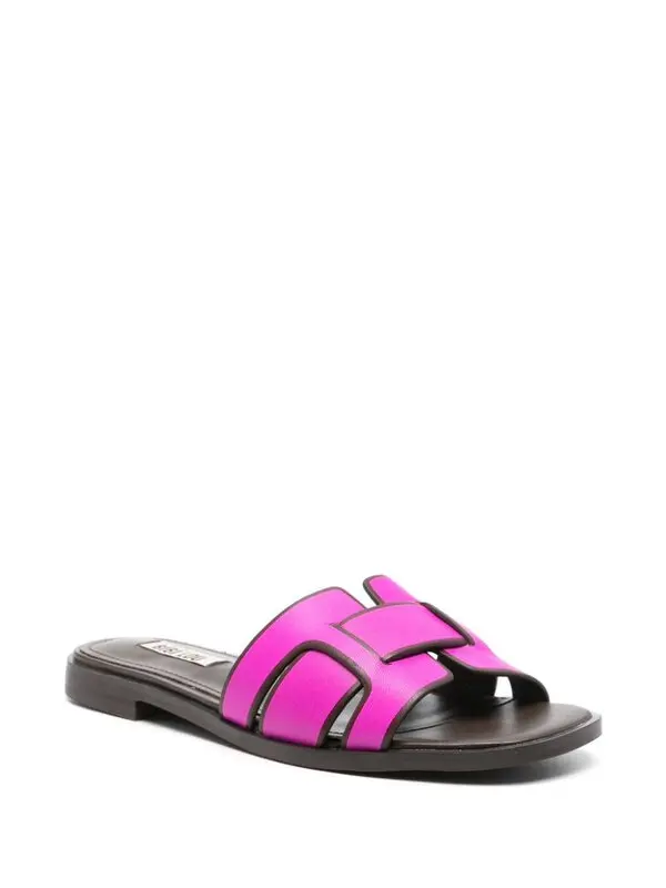 BIBI LOU Holly Leather Sandals - Pink