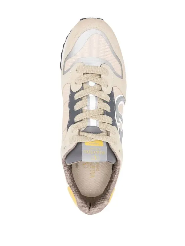 Valentino Garavani Vlogo Lace-up Sneakers - Neutrals