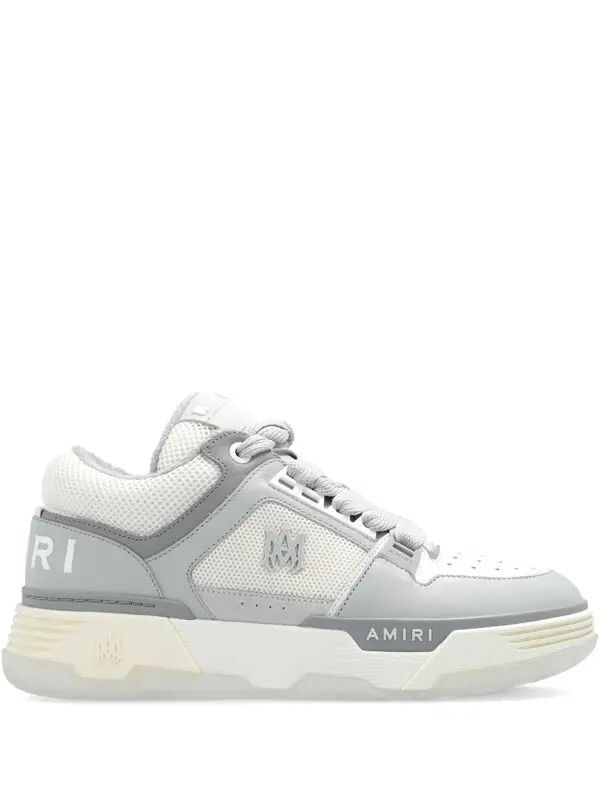 Amiri Ma-1 Panelled Leather Sneakers - Grey