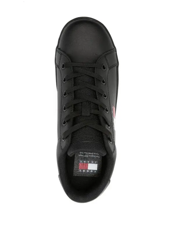 Tommy Hilfiger Flatform Leather Sneakers