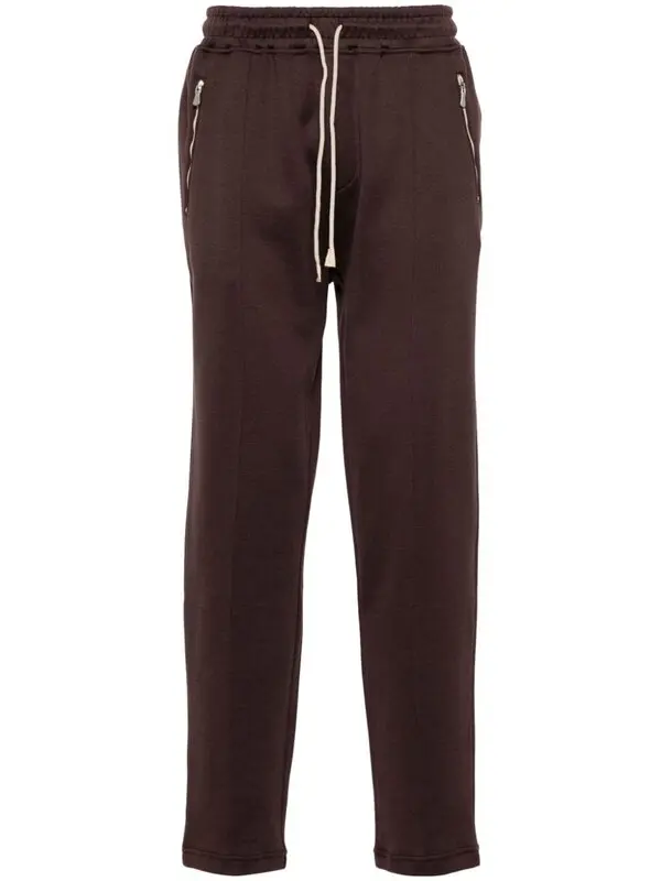 Eleventy Mid-rise Track Trousers
